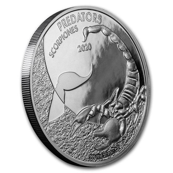 Buy 2020 Democratic Republic of Congo 1 oz Silver Scorpion BU | APMEX