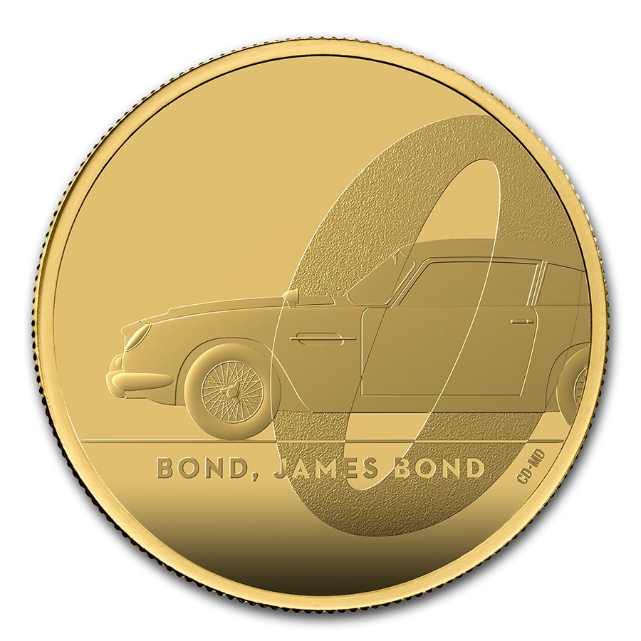 Buy 2020 GB 1 oz Gold Proof James Bond Coin #1 (Coin & COA only) | APMEX