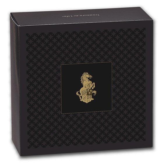 Buy 2020 GB Proof 5 oz Silver Queen's Beasts White Horse (Box & COA ...