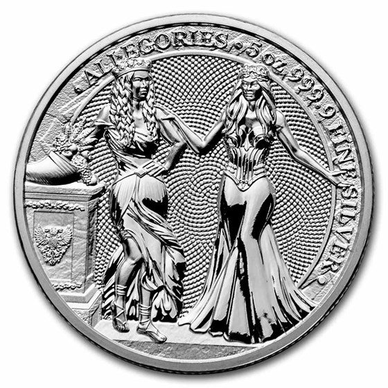Buy 2020 Germania Allegories 5 oz Silver Round BU (Italia) (No Box) | APMEX Buy 2020 Germania Allegories 5 oz Silver Round BU (Italia) (No Box) | APMEX