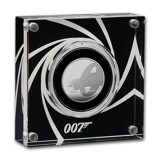 Buy 2020 Great Britain 1/2 oz Proof Silver James Bond 007 Coin #1 | APMEX
