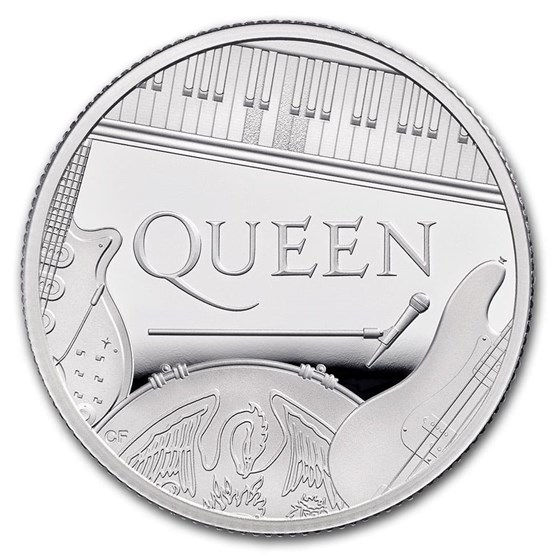 Buy 2020 Great Britain 1/2 oz Proof Silver Music Legends: Queen | APMEX