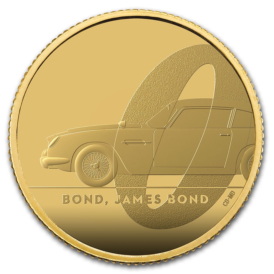Buy 2020 Great Britain 1/4 oz Gold Proof James Bond Coin #1 | APMEX
