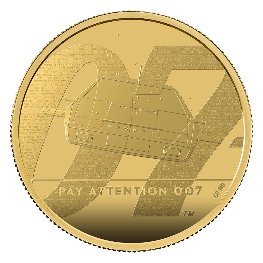 Buy 2020 Great Britain 2 oz Gold Proof James Bond Coin #2 | APMEX