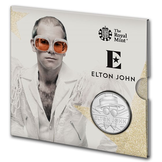 Buy 2020 Great Britain £5 Music Legends: Elton John BU | APMEX