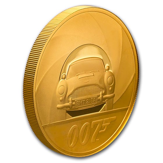 Buy 2020 Great Britain 5 oz Gold Proof James Bond 007 | APMEX