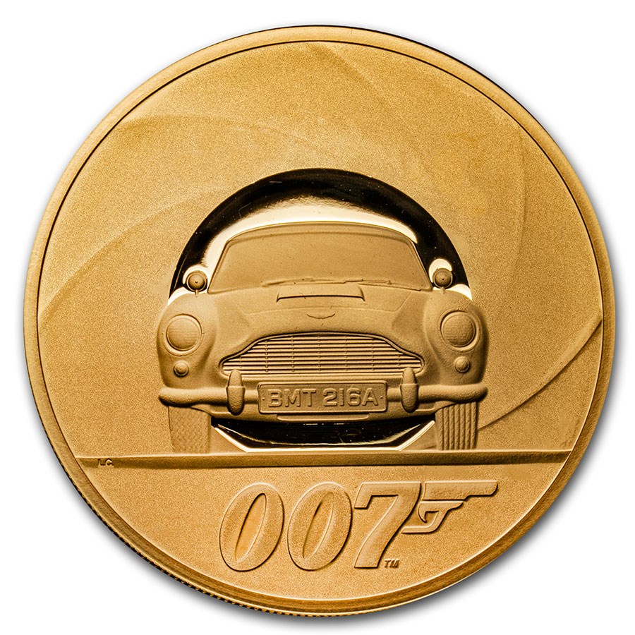 Buy 2020 Great Britain 5 oz Gold Proof James Bond 007 | APMEX
