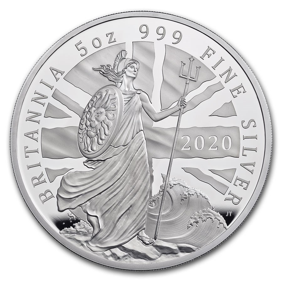Buy 2020 Great Britain 5 oz Proof Silver Britannia | APMEX