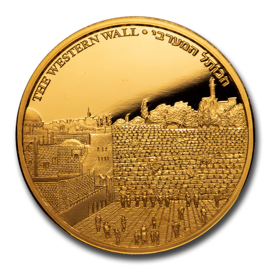 Buy 2020 Israel 1 oz Gold Views of Jerusalem: Western Wall | APMEX