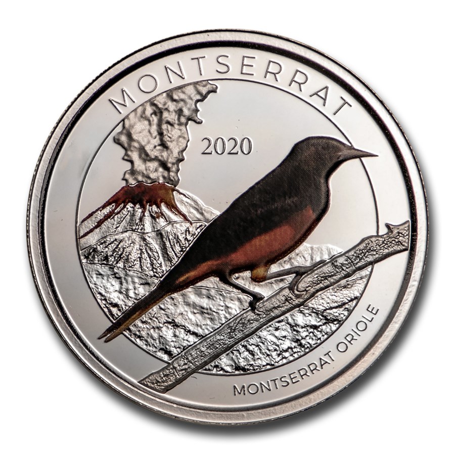 Buy 2020 Montserrat 1 oz Silver Oriole (Colorized) | APMEX