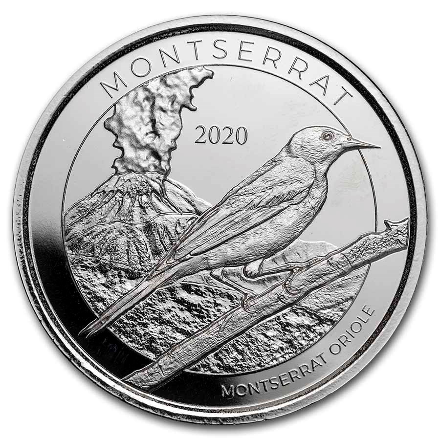 Buy 2020 Montserrat 1 oz Silver Oriole (Scruffy) | APMEX