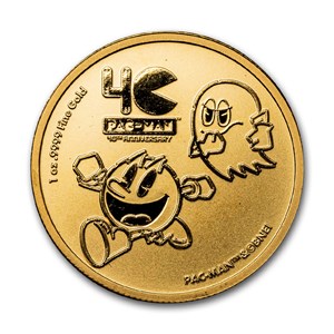 Buy 2020 1 oz Gold PAC-MAN™ 40th Anniv (Off-Quality) | APMEX