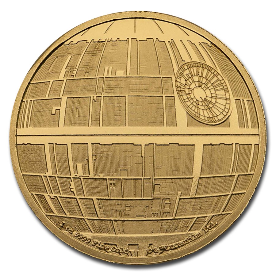 Buy 2020 Niue 1 oz Gold Star Wars Death Star (Box & COA) | APMEX