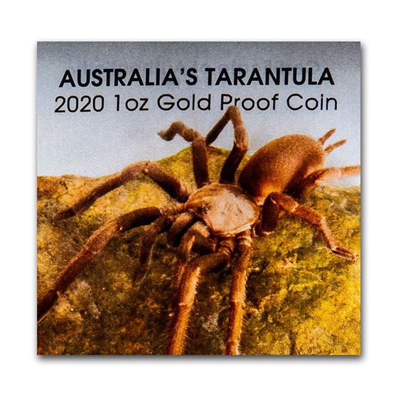 Buy 2020 Niue 1 oz Pf Gold Eastern Tarantula Deadly & Dangerous | APMEX