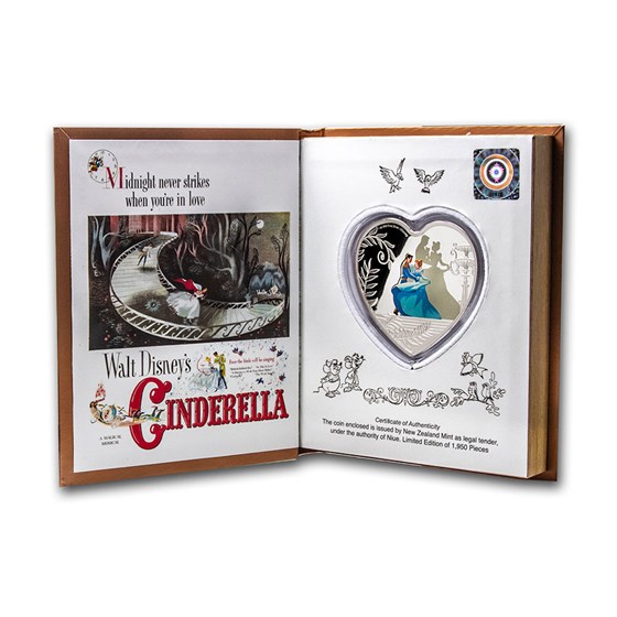Buy 2020 Niue 1 oz Silver $2 Disney Cinderella 70th Anniversary | APMEX