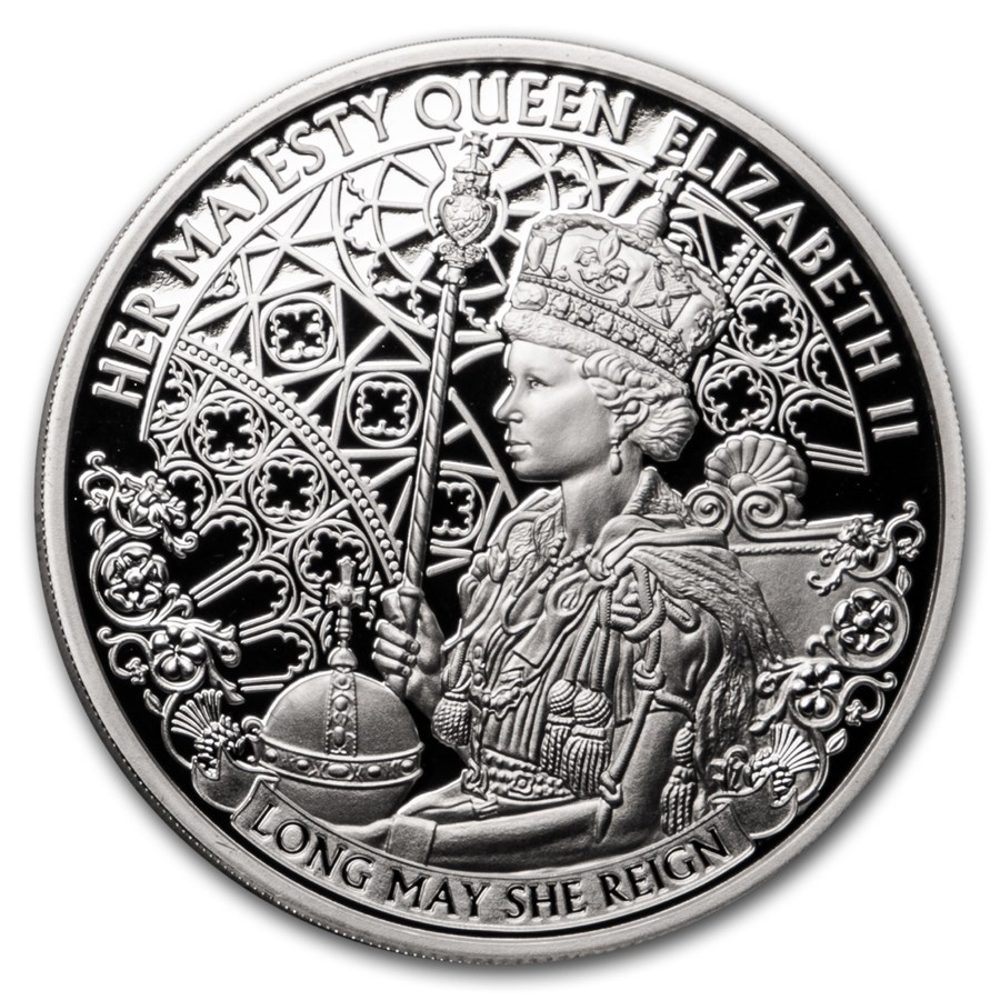 Buy 2020 Niue 1 oz Silver Proof Queen Elizabeth II Long May She Reign ...