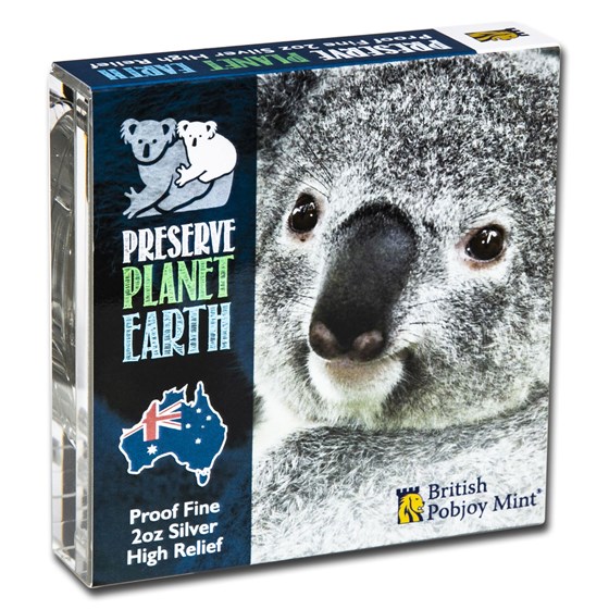 Buy 2020 Niue 2 oz Silver Proof NSW Wildlife Koala Fire Rescue | APMEX