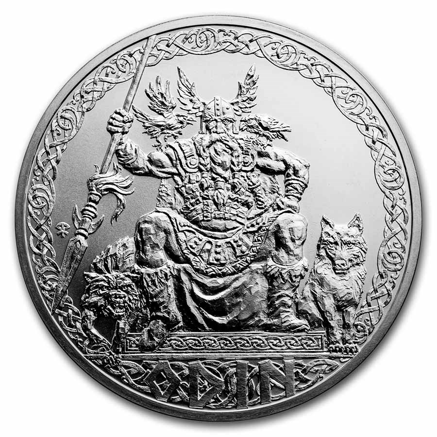 Buy 2020 NU 5 oz Ag Universal Gods: Odin - Abrasion | APMEX