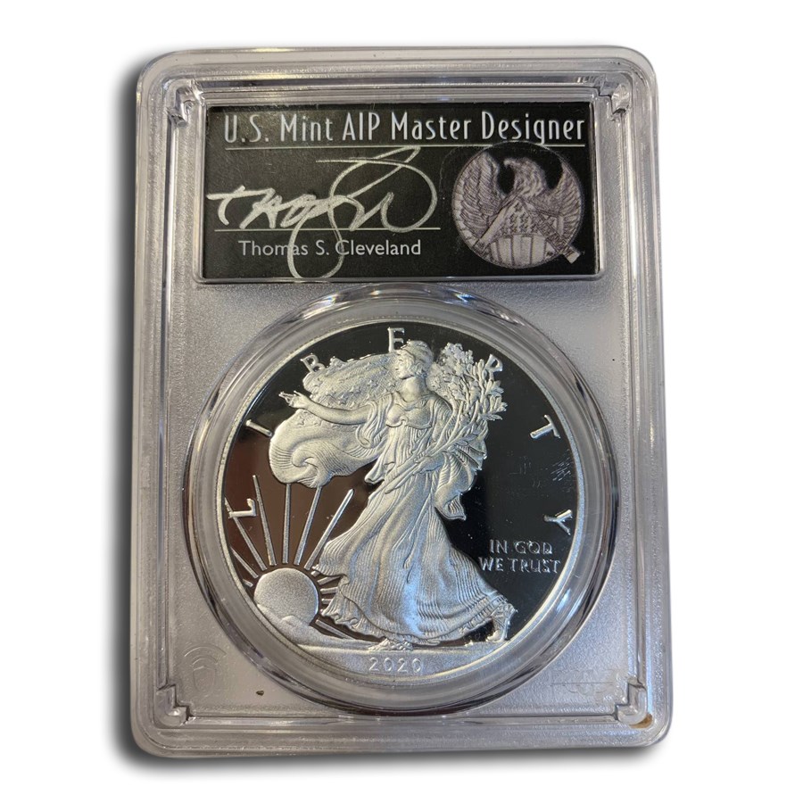 Buy 2020-S 1 oz Pf. American Silver Eagle PR-70 PCGS (FDI Cleveland ...
