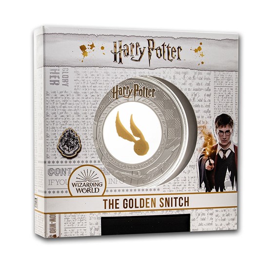 Buy 2020 Samoa 2 oz Silver Harry Potter: The Golden Snitch | APMEX