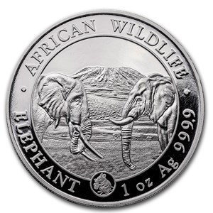 Buy 2020 Somalia 1 oz Silver Elephant BU (Mouse Privy) | APMEX
