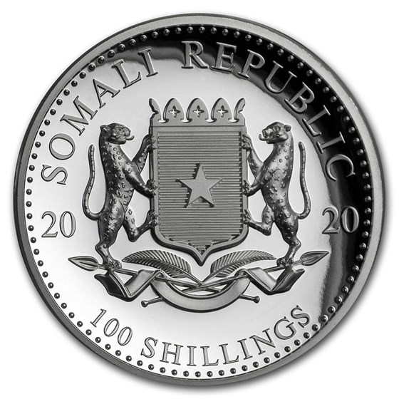 Buy 2020 Somalia 1 oz Silver Elephant (High Relief) | APMEX