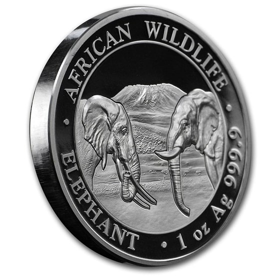 Buy 2020 Somalia 1 oz Silver Elephant (High Relief) | APMEX