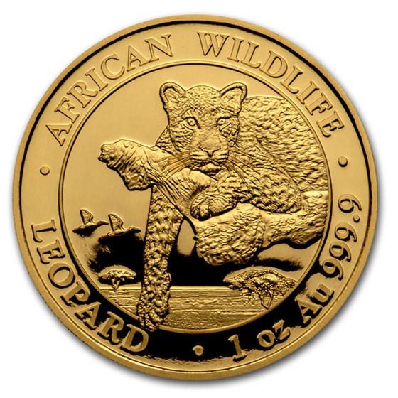Buy 2020 Somalia 4-Coin Gold African Wildlife Leopard Prestige Set | APMEX