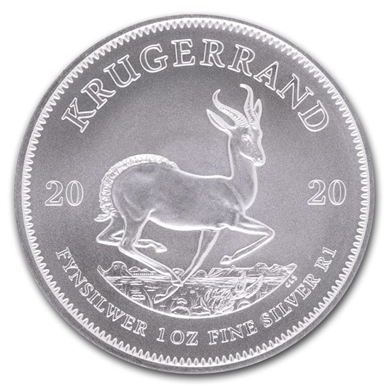 Buy 2020 South Africa 1 oz Silver Krugerrand MS-70 PCGS (First Day) | APMEX