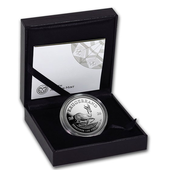 Buy 2020 South Africa 1 oz Silver Krugerrand Proof | APMEX