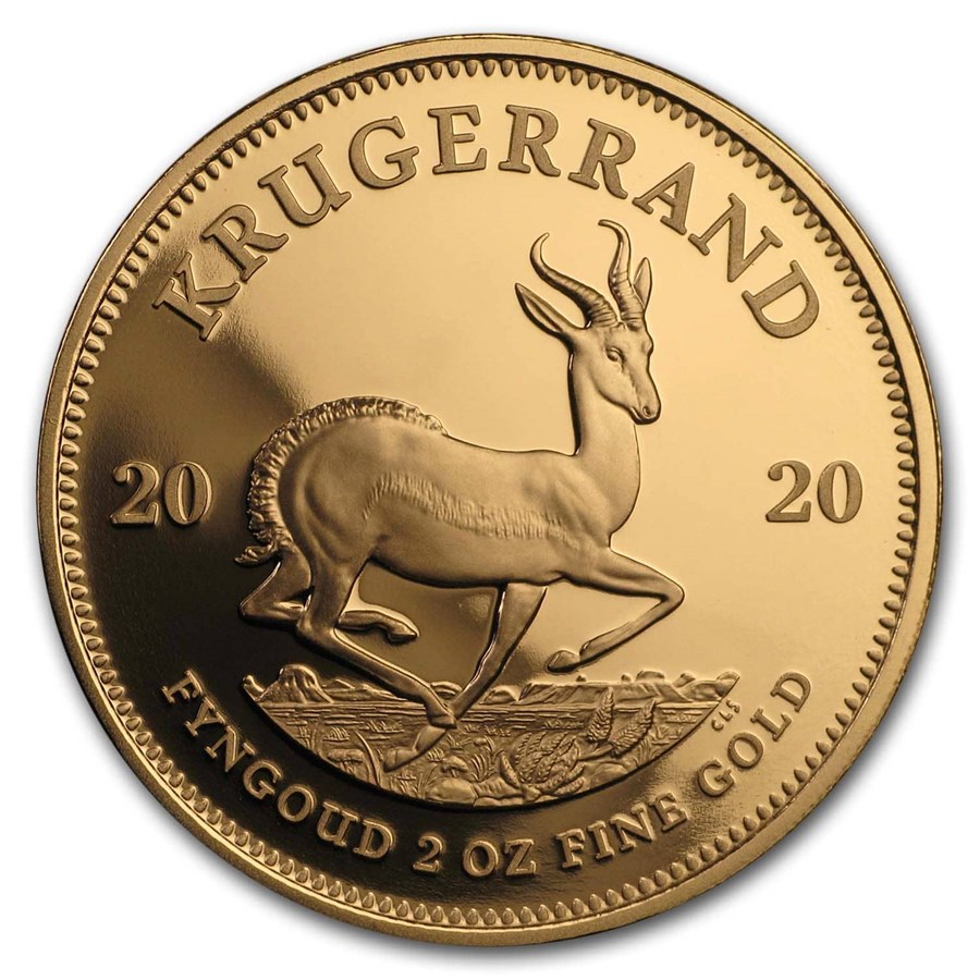 Buy 2020 South Africa 2 oz Proof Gold Krugerrand | APMEX