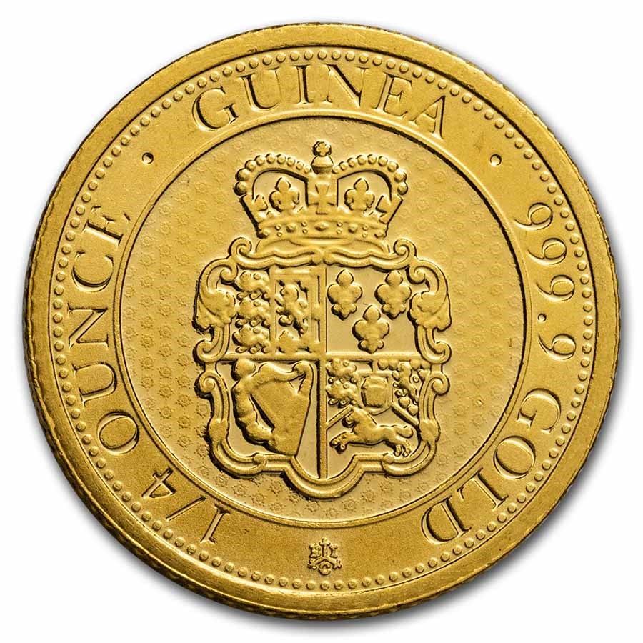 Buy 2020 St. Helena 1/4 oz Gold £25 Rose Crown Guinea BU | APMEX