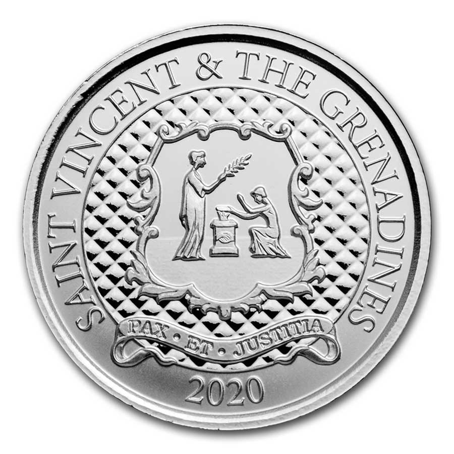 Buy 2020 VC 1 oz Silver Pax Et Justitia BU | APMEX