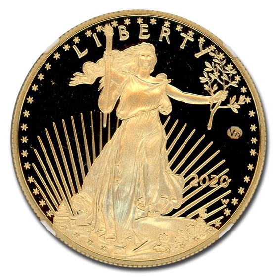 Buy 2020-W 1 oz Proof Gold Eagle PF-70 NGC (V75 Privy) | APMEX
