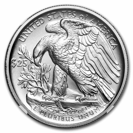 Buy 2020-W Burnished Palladium Eagle MS-70 NGC (First Releases) | APMEX