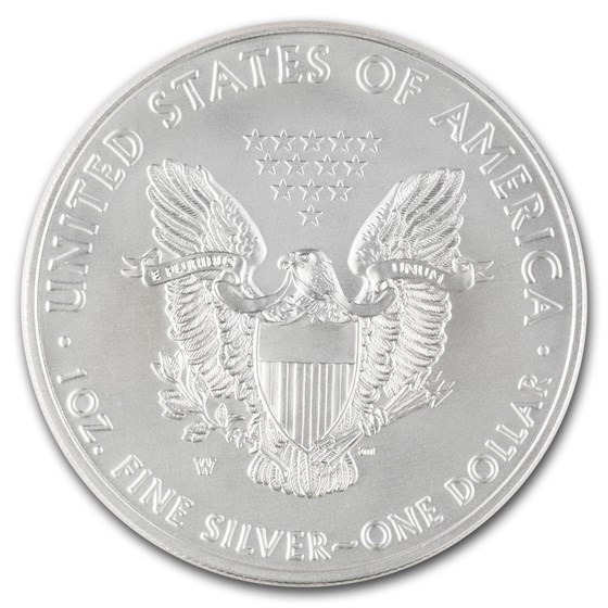 Buy 2020-W Burnished Silver Eagle SP-70 PCGS (Reagan Legacy Series) | APMEX