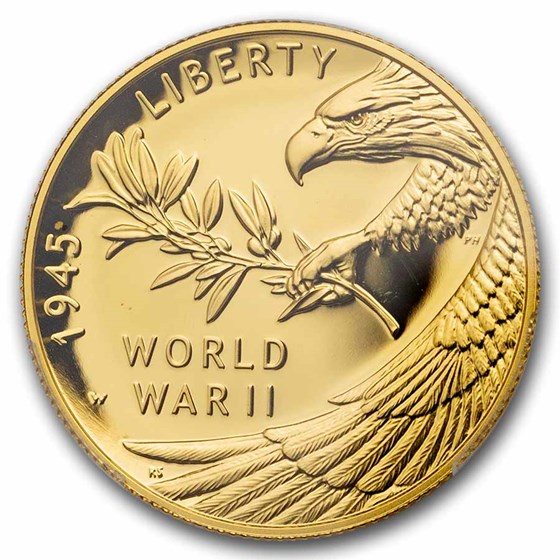2020-W Gold World War II Anniversary PR-69 PCGS