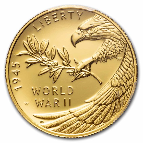 2020-W Gold World War II Anniversary PR-70 PCGS (FDI)