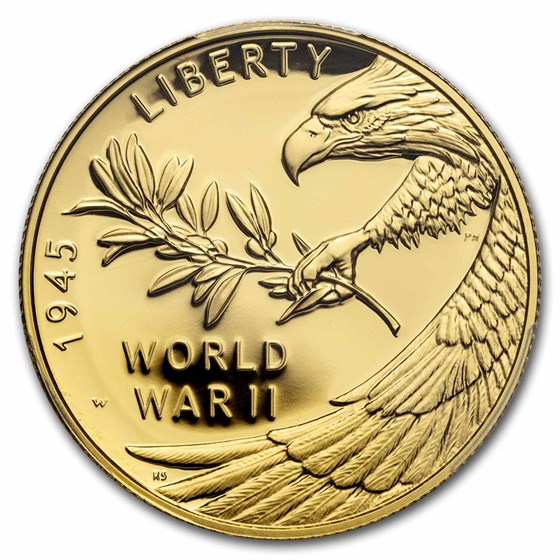 2020-W Gold World War II Anniversary PR-70 PCGS (V75)