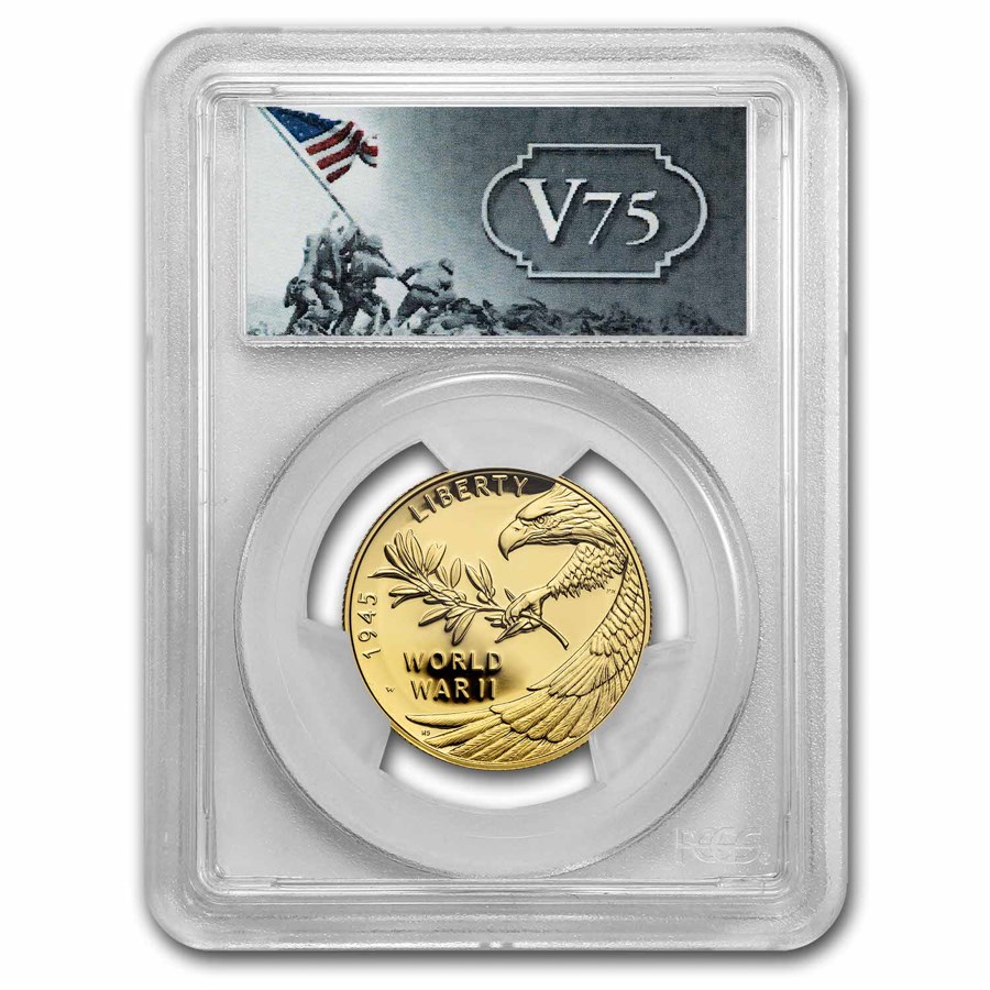2020-W Gold World War II Anniversary PR-70 PCGS (V75)