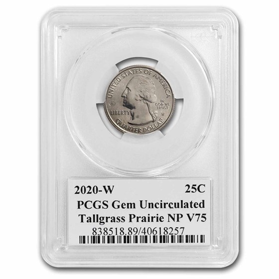 Buy 2020-W Quarter Tallgrass Prairie NP Gem Unc | APMEX