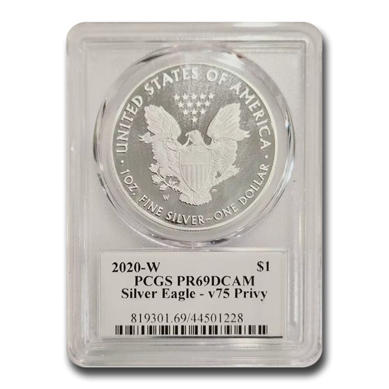 Buy 2020-W Proof Silver Eagle PR-69 (WW2 Label) | APMEX