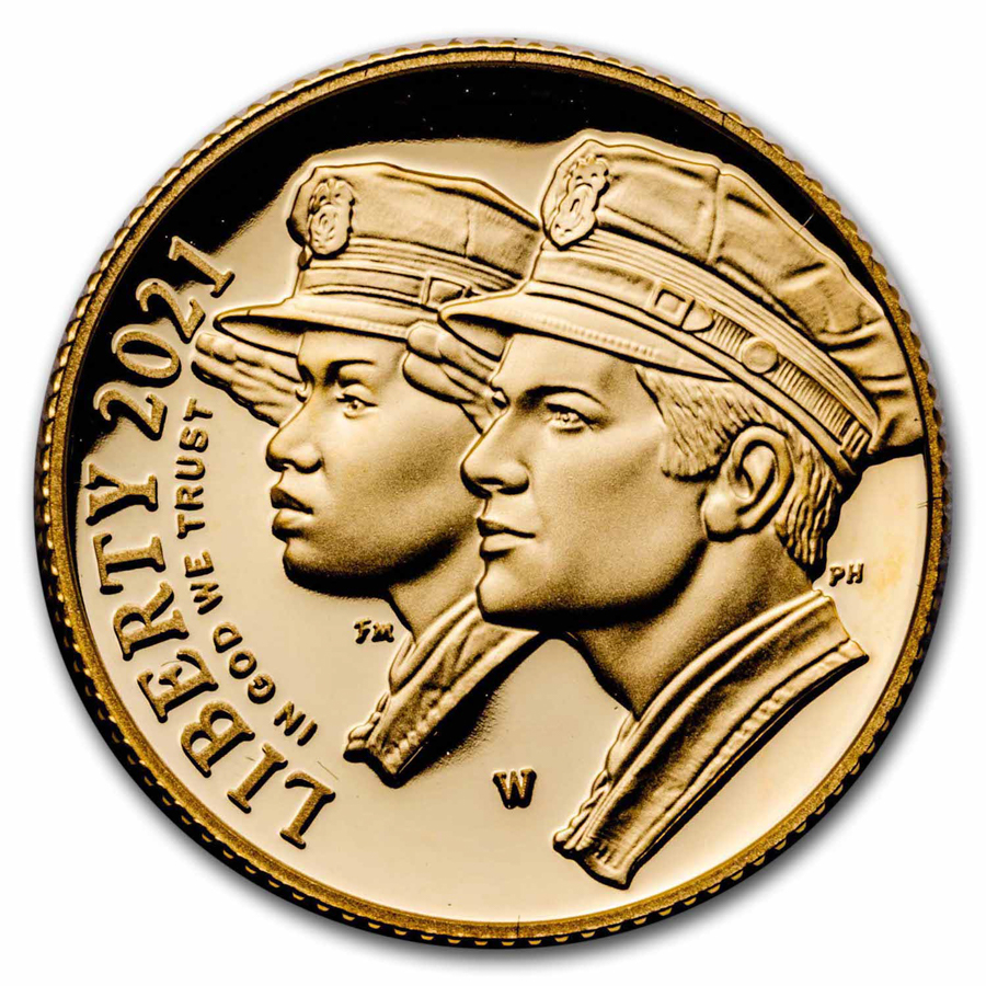 APMEX - 2021 3-Coin Law Enforcement Commemorative Proof Set (w/Box & COA)