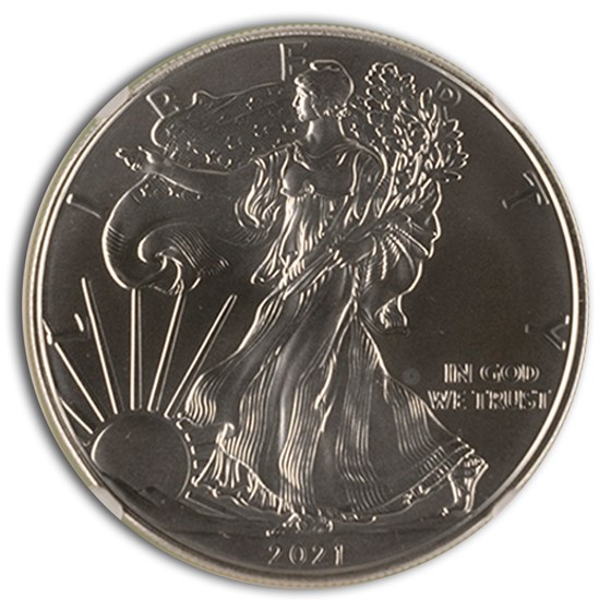 Buy 2021 American Silver Eagle (Type 1) MS-70 NGC (Early Releases) | APMEX