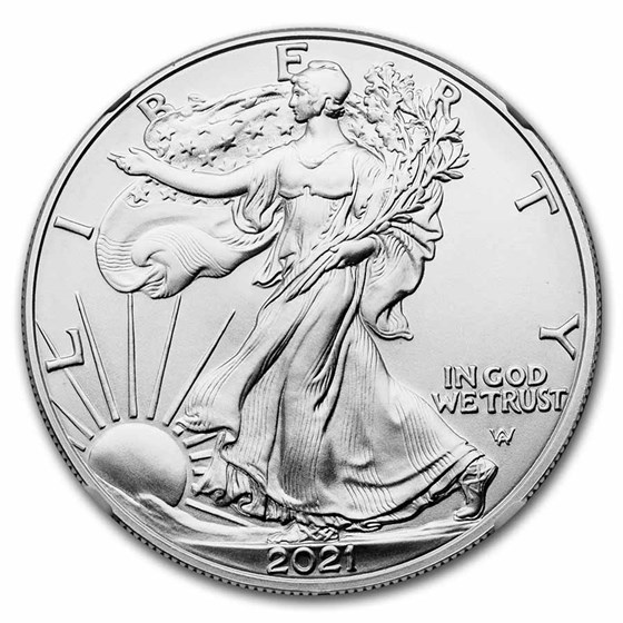 Buy 2021 American Silver Eagle MS-70 NGC (Early Release, Type 2) | APMEX