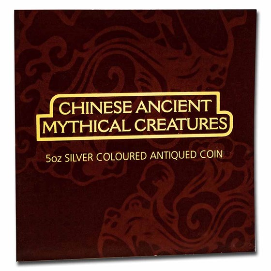 Buy 2021 Australia 5 oz Silver Mythical Creatures (Antiqued) | APMEX