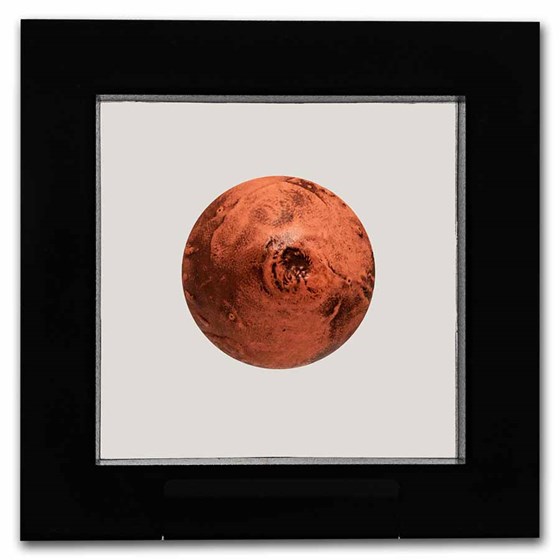 Buy 2021 Barbados 1 oz Silver Mars Red Sphere Coin | APMEX
