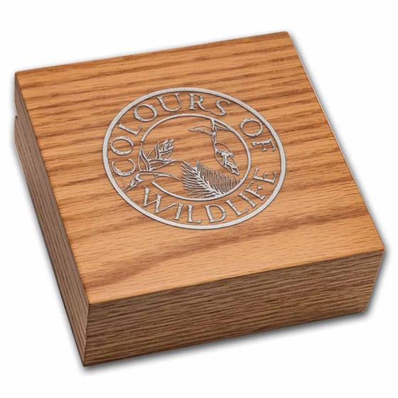 Buy 2021 Barbados 3 oz Silver Colors of Wildlife: Tiger | APMEX