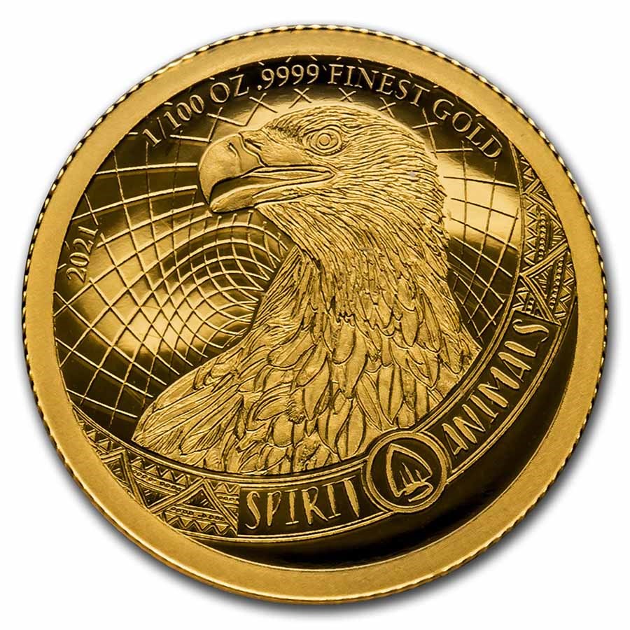 Buy 2021 Barbados Gold 3-Coin Spirit Animals Set | APMEX