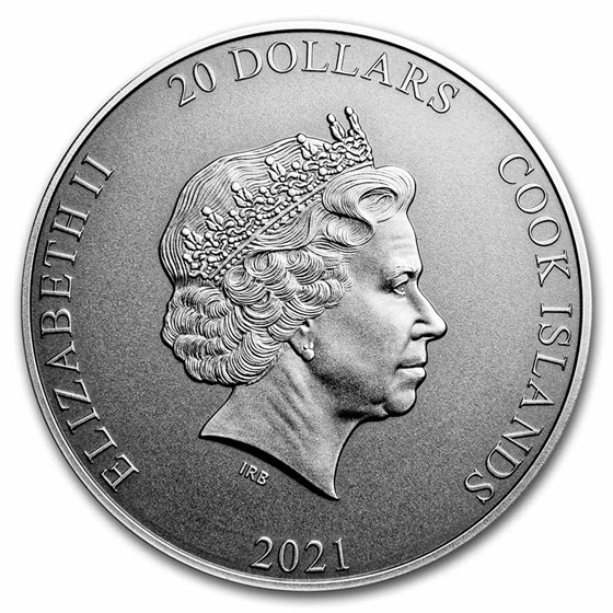 Buy 2021 Cook Islands 3 oz Silver Asian Mythology: Zhao Gongming | APMEX